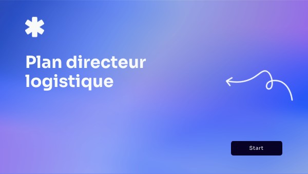 Plan directeur logistique | Genially