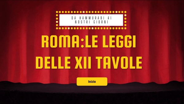 ROMA: LE LEGGI DELLE XII TAVOLE