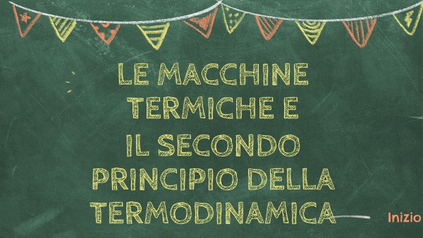 Le macchine termiche e il secondo principio della termodinamica. | Genially