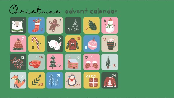 Calendario dell' Avvento 24/25 | Genially