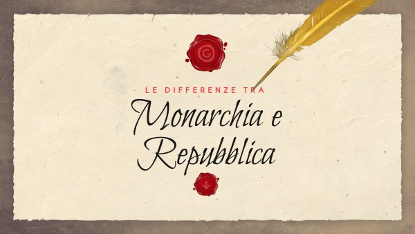monarchia e repubblica | Genially