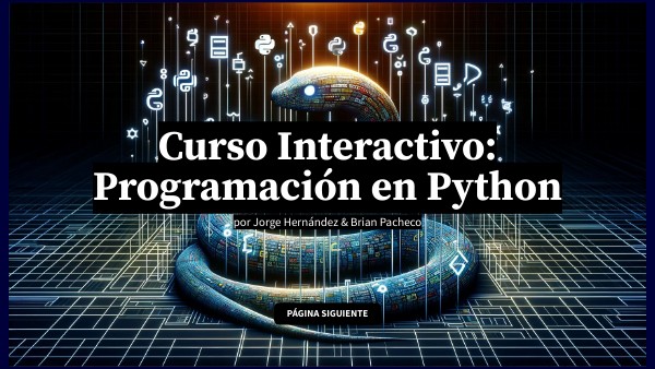 Curso Interactivo Programación en Python - Jorge Hernánde