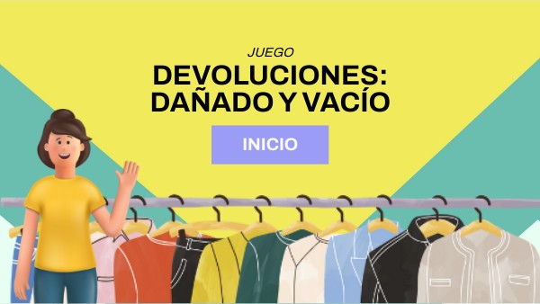 39. Juego: Devoluciones Dañado y Vacío | Genially