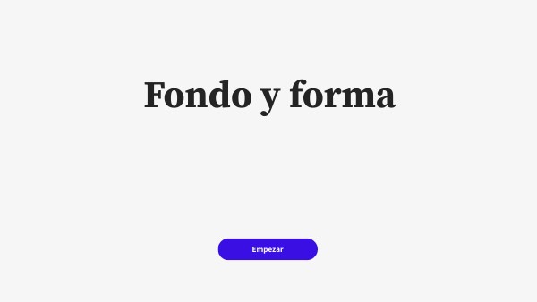 Fondo y forma | Genially