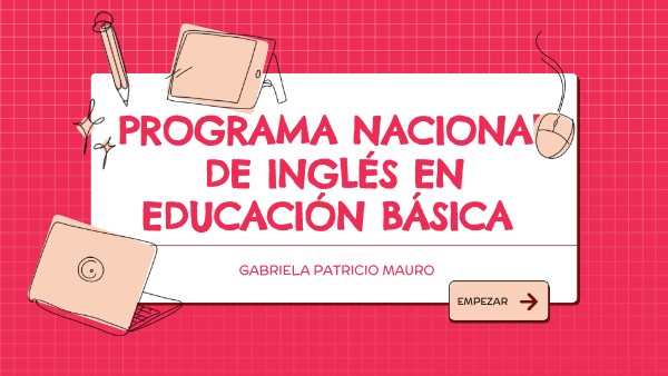 Estructura Programática | Genially