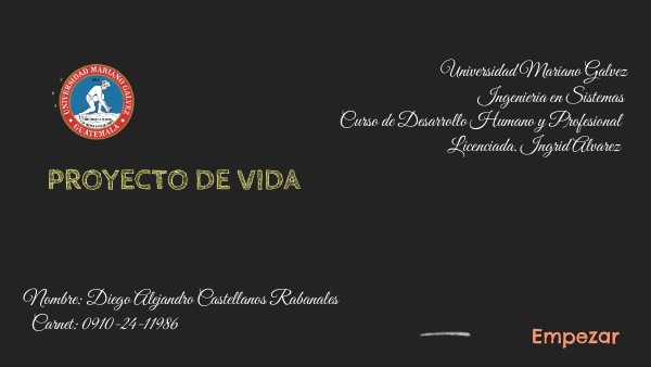 PROYECTO VIP DIEGO CASTELLANOS | Genially