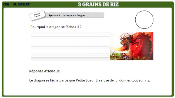 3 grains de riz épisode 4 | Genially