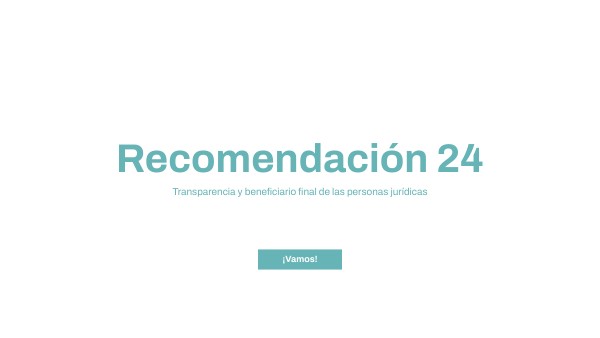 Recomendación 24 | Genially