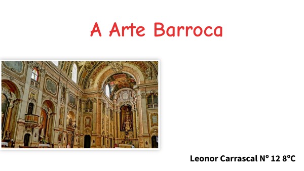A arte Barroca