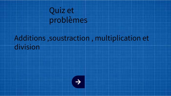 problèmes calculs CM1 | Genially