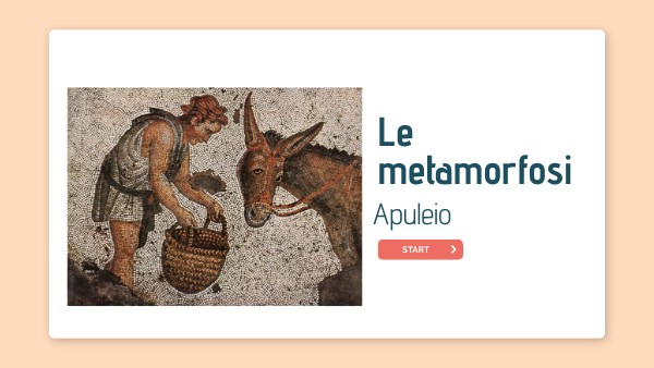 Le metamorfosi di Apuleio