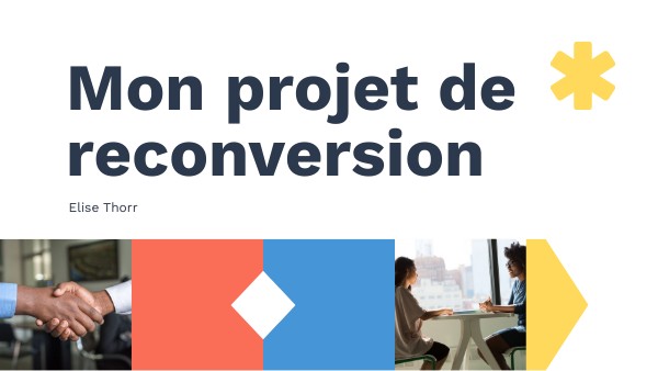 Projet de reconversion