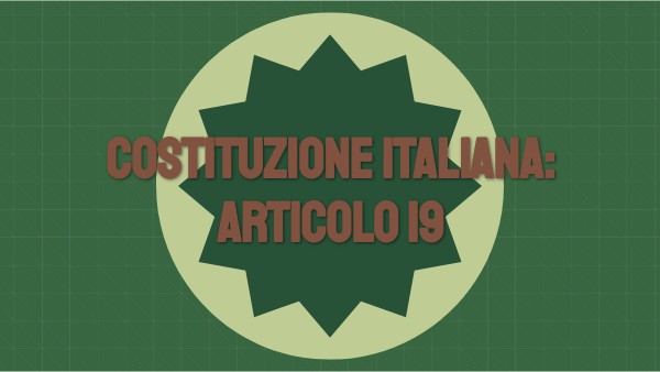 articolo 19