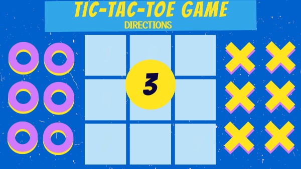 TIC-TAC-TOE GAME BASIC WORD ORDER