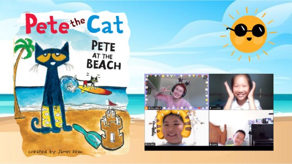 Pete the Cat at the Beach