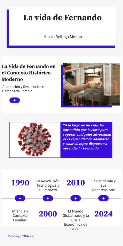 Infografía Fernando | Genially