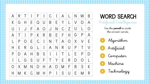 AI Word Search | Genially