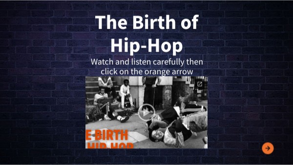 The Birth of Hip-hop