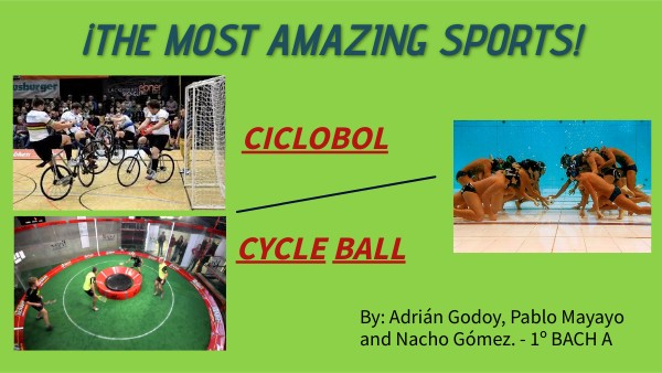 THE MOST AMAZING SPORT / CYCLE BALL | Genially