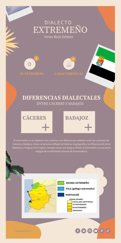 DIALECTO EXTREMEÑO Irene Ruiz | Genially