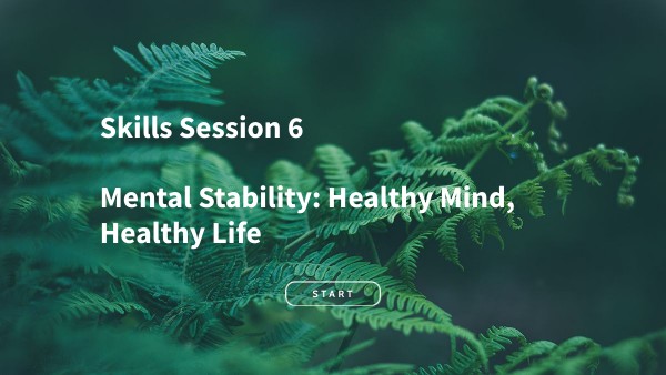 iBST Mental Stability: Healthy Mind, Healthy Life 5/26/2024