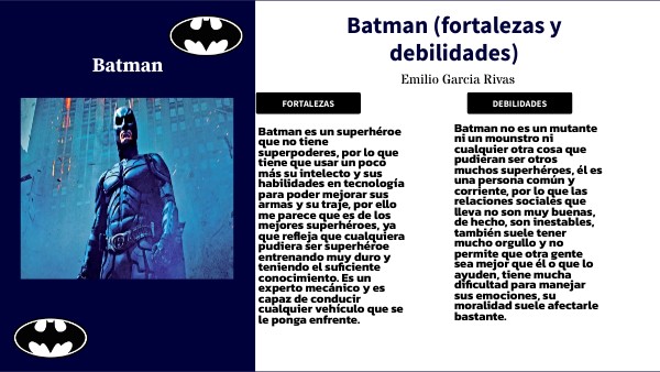 Batman | Genially