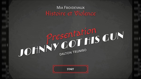 Fiche Johnny Got His Gun | Genially