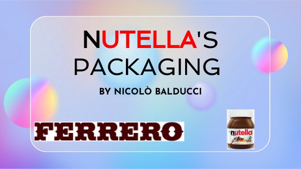 Nutella's packaging | Genially