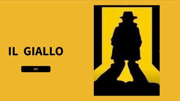 Il Genere Giallo