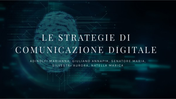 Le strategie di comunicazione digitale