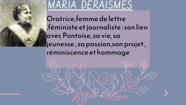 Maria Deraismes