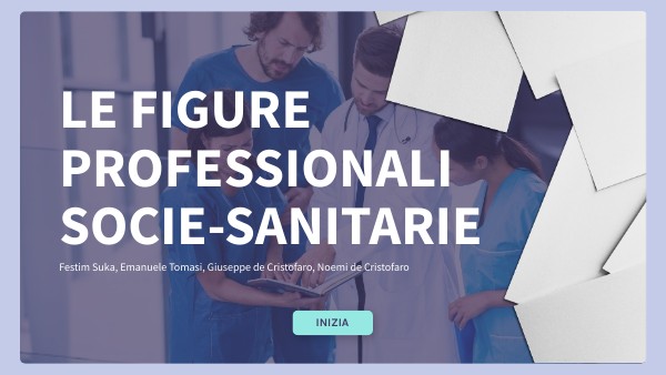 Le figure socio sanitarie | Genially