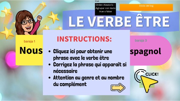 Le verbe ÊTRE | Genially