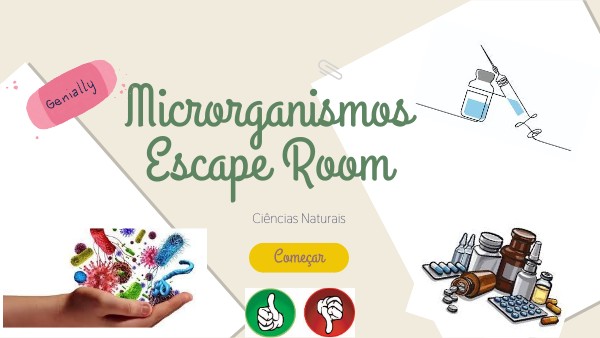Escape Room Microrganismos | Genially