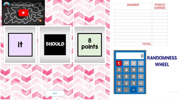 RANDOMNESS WHEEL MODALS