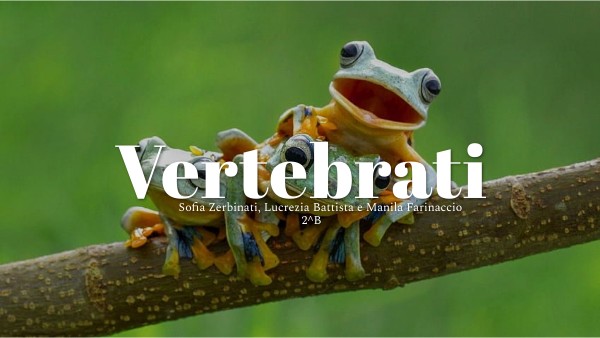 vertebrati | Genially