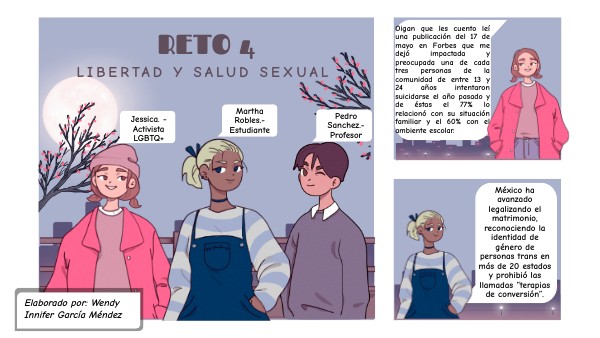 Reto 4. Libertad y salud sexual. | Genially