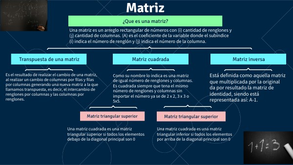 R3. ¿Qué entiendo por matriz?