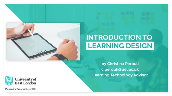 Copy - Introduction to Learning Design