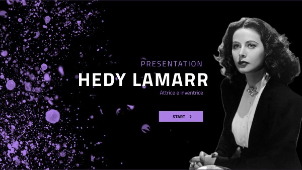 Presentazione HEDY LAMARR | Genially