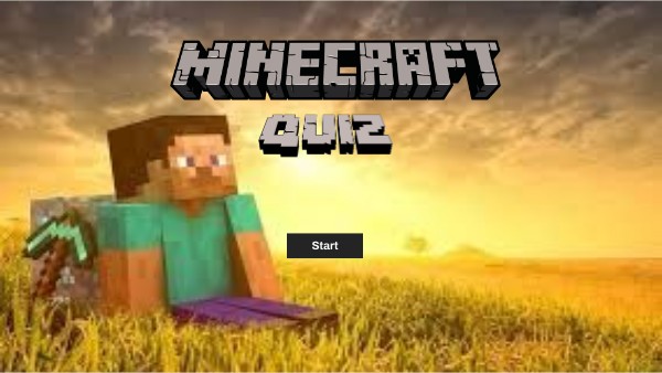 MINECRAFT QUIZ
