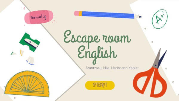 Copy - Escape Room English