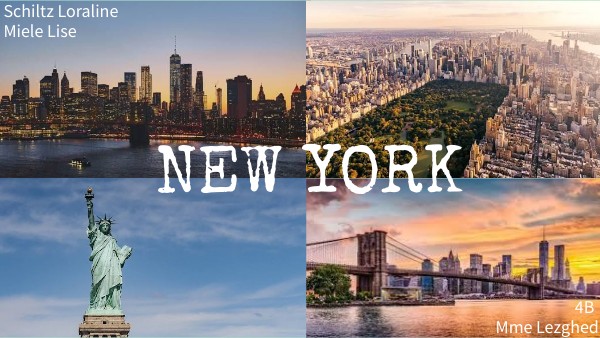 NEW YORK PRESENTATION | Genially