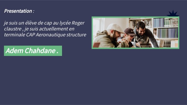 Copie - Rapport de stage | Genially