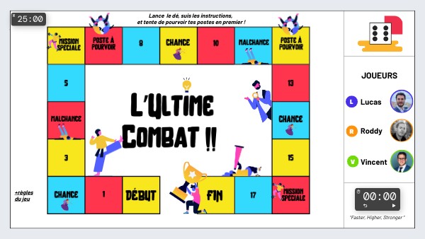 Jeu Finale #CFDR 2024 | Genially