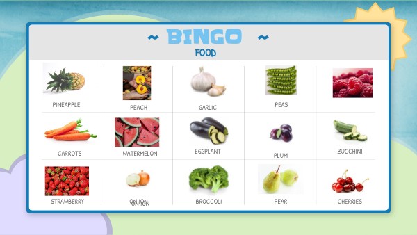 Bingo food