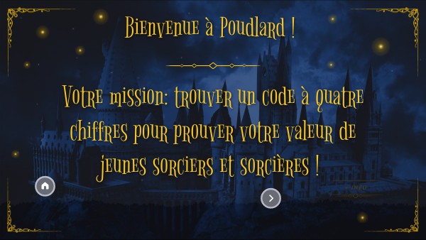 ESCAPE GAME HP CM2 2024 | Genially