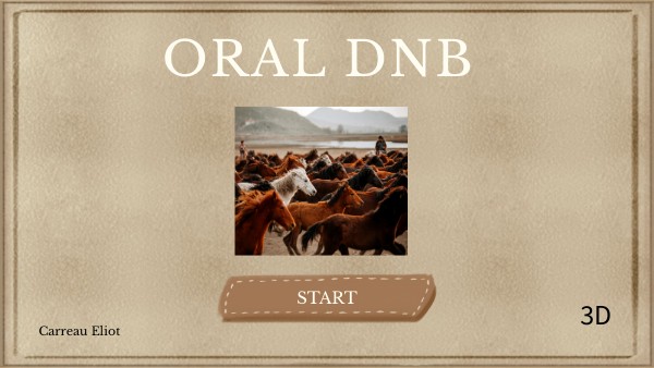 mon oral de dnb | Genially