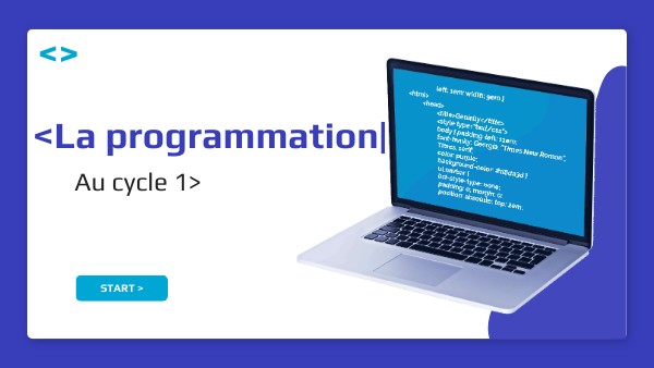 Programmation cycle 1 - Jomayère | Genially