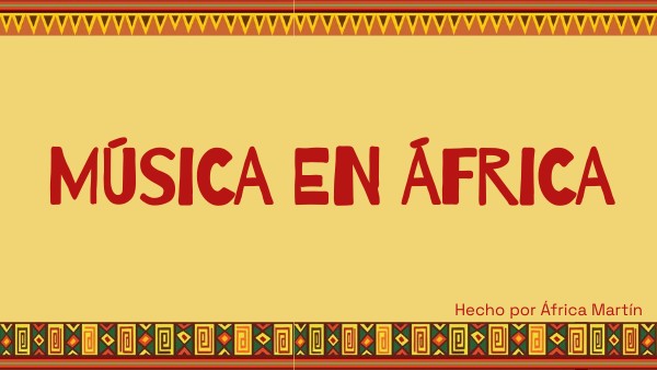 musica en africa
